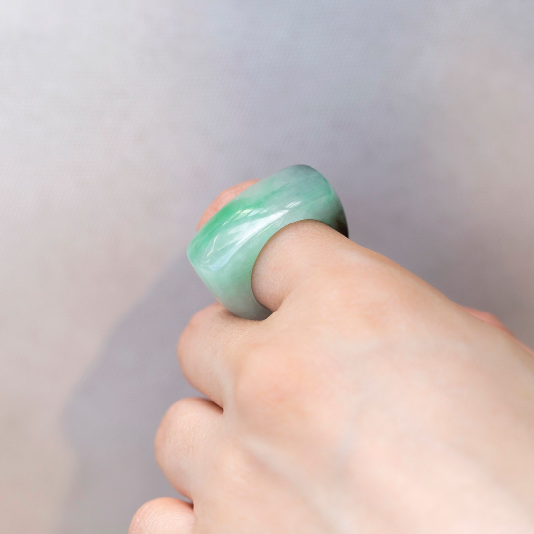Seoul Traditional Korean Accessories Jadeite Ring Jade for Women Mens ...