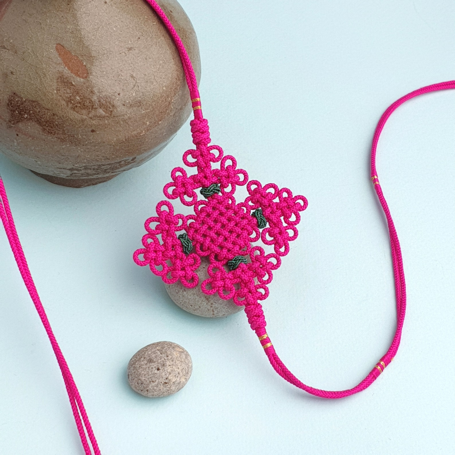 Korea Binyeo (비녀) Daenggi Silk Knot Handmade 댕기 배씨댕기 Seoul NASCHENKA ...