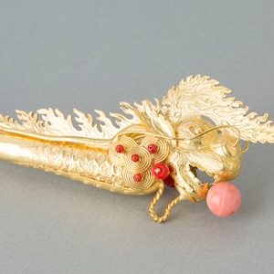 Korean Hair Binyeo Royal Dragon Binyeo , Traditional Korean Hanbok ...