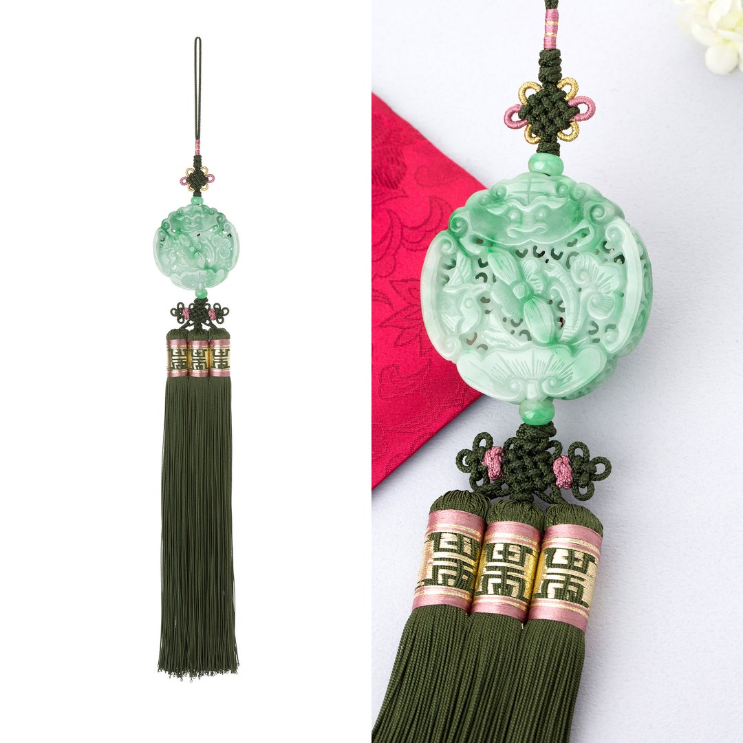 Norigae Silk, Norigae for Hanbok, Traditional Kdrama Kingdom Jewelry ...