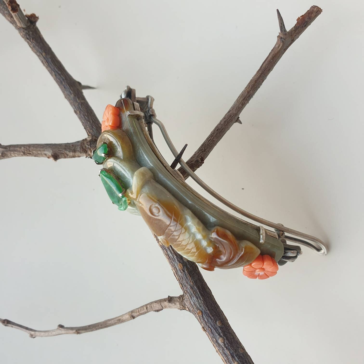 Jade hairpin pin jade jade hair pin Korean hair pin | Etsy