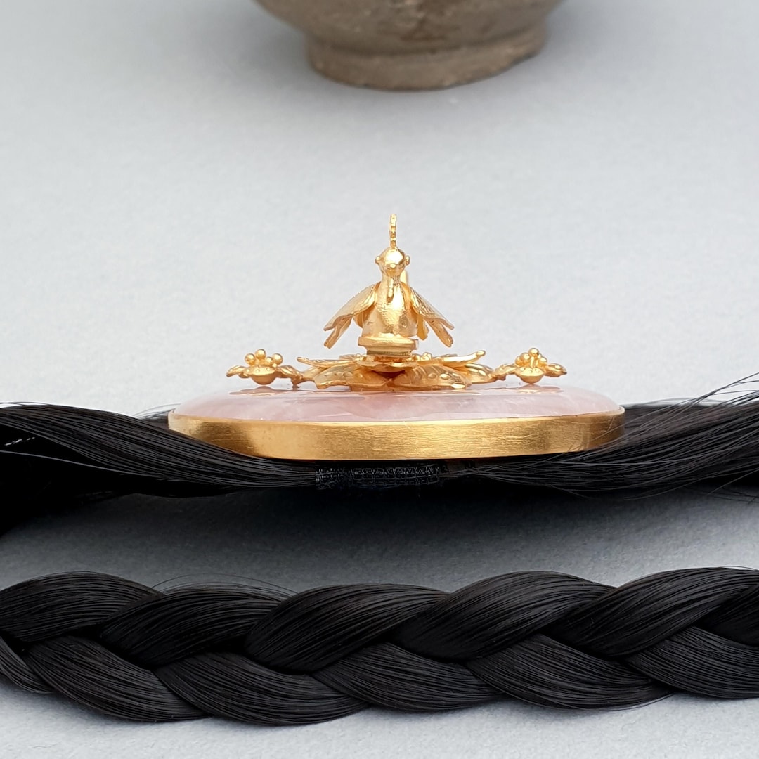Korean Traditional Silver Cheopji | Hanbok Hair Accessory | Historical ...