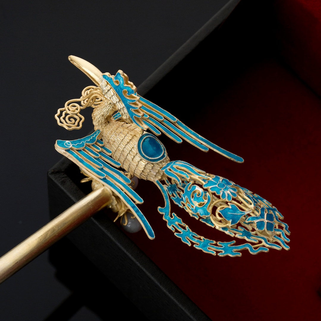 Korean Hair Binyeo Seoul NASCHENKA Traditional Korean Hanbok Long ...