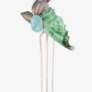 Seoul Traditional Korean Hair Jade Stick Pin Korean - Etsy