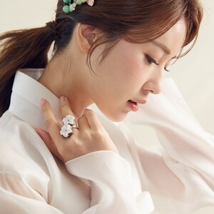 Seoul Joseon Hairpin Korean Hair Pin , Traditional Korean Hair , Grenn ...