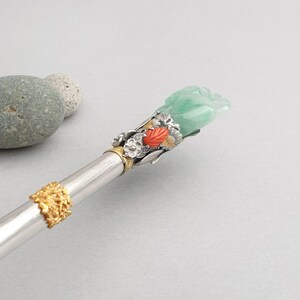 Seoul Joseon Hairpin Korean Hair Pin Jade Binyeo 비녀 - Etsy