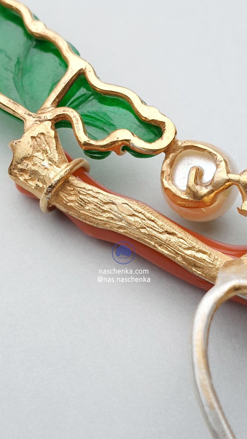 Seoul Traditional Korean Hair Jade Stick Pin , Korean Traditional ...
