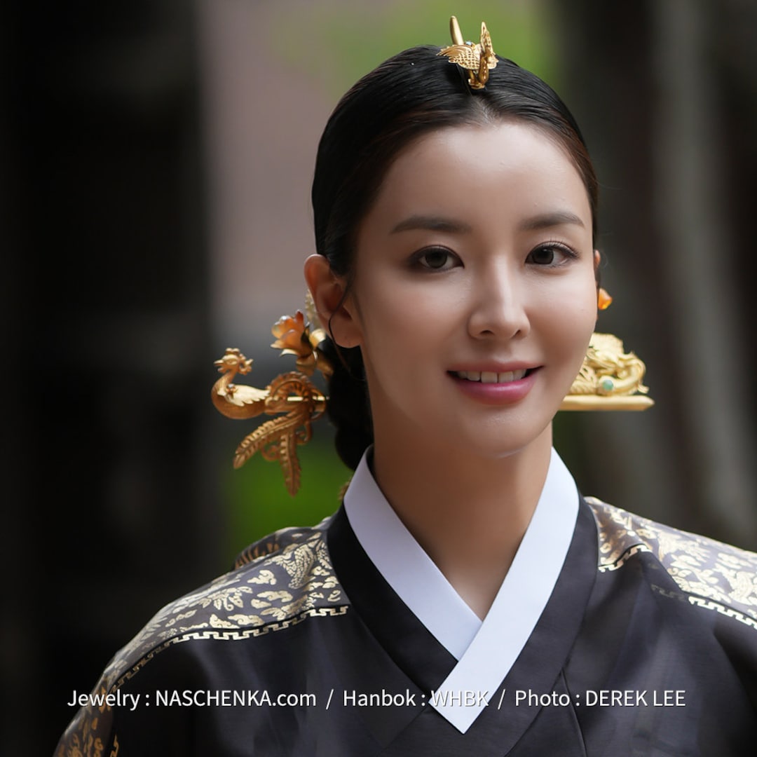 Sterling Silver Phoenix Binyeo • Traditional Korean Hanbok Hair Pin - Etsy