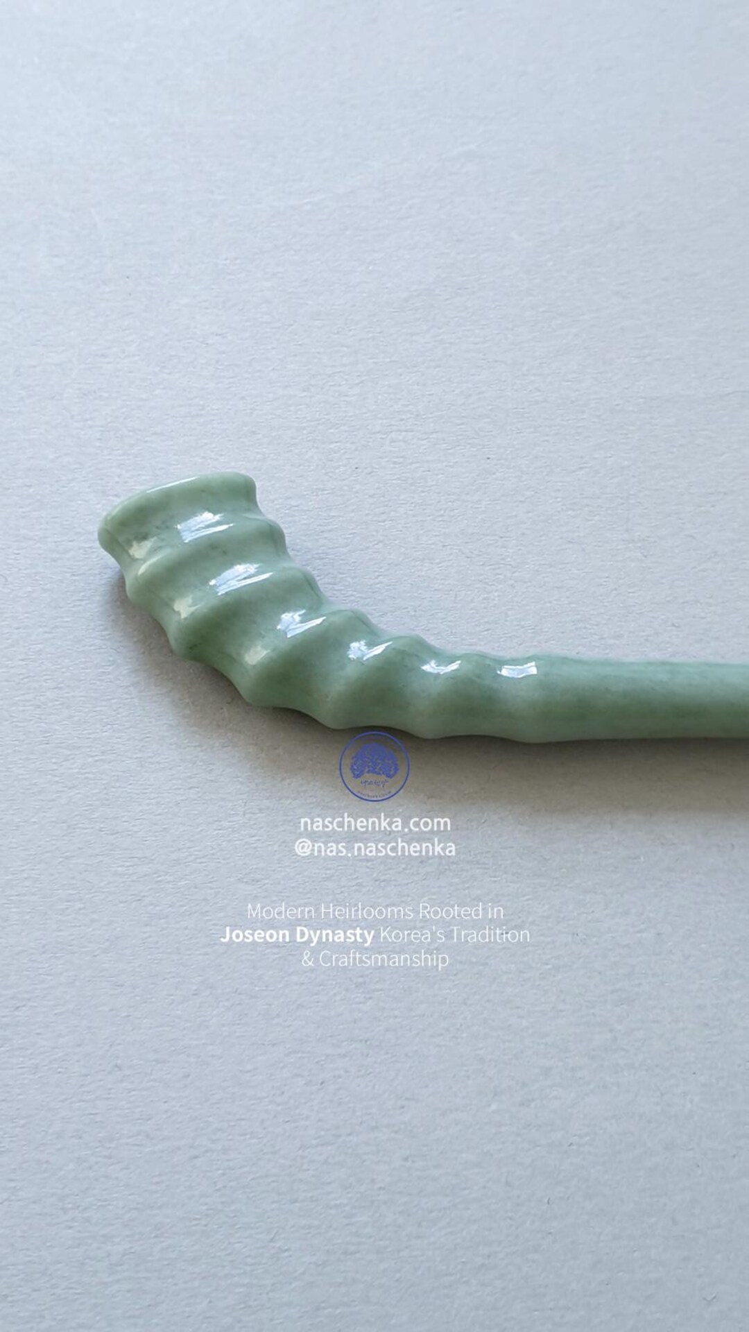Korea Binyeo (비녀) NASCHENKA Bamboo-knot Hairpin | Korean Serpentine ...