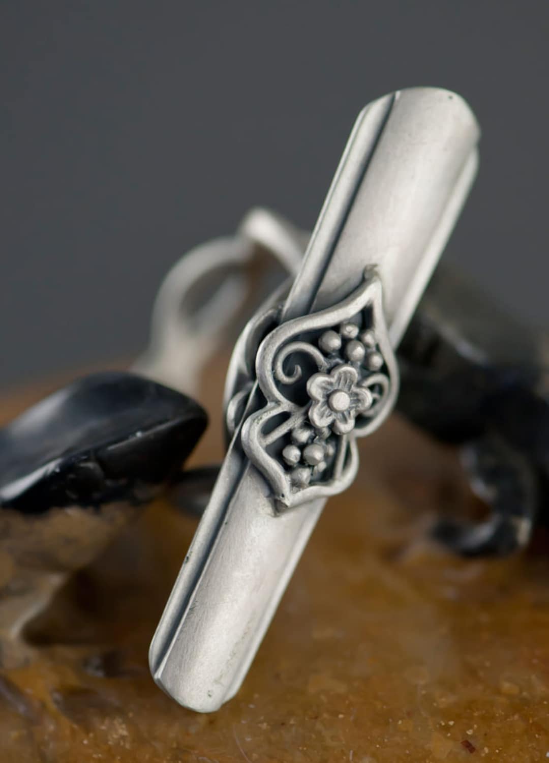 Silver Craft Ring by NASCHENKA Your Size Custom Ring Best Friend Gift ...