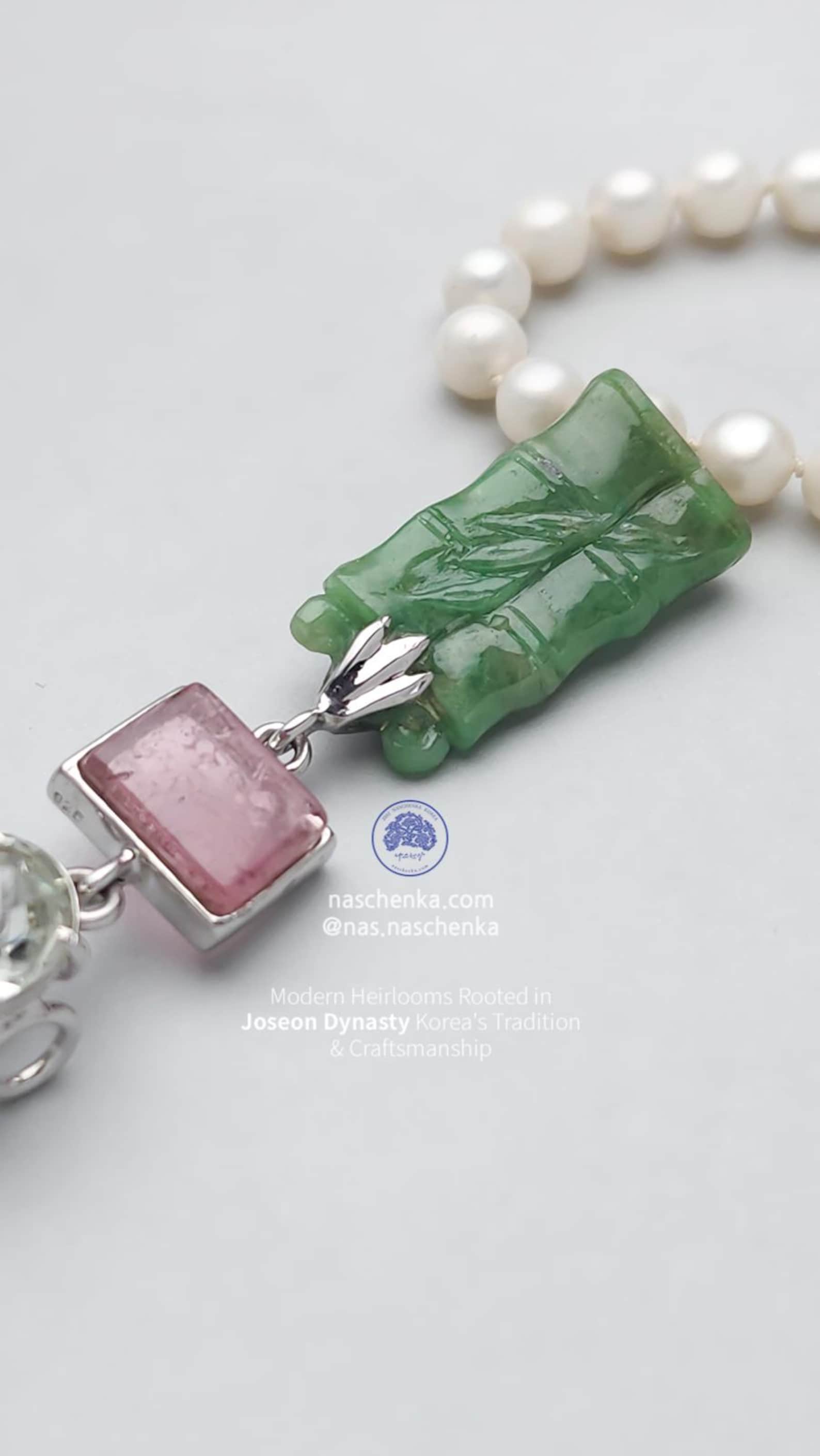 NASCHENKA Traditional Korean Jewelry Unique Open-style Pendant With ...