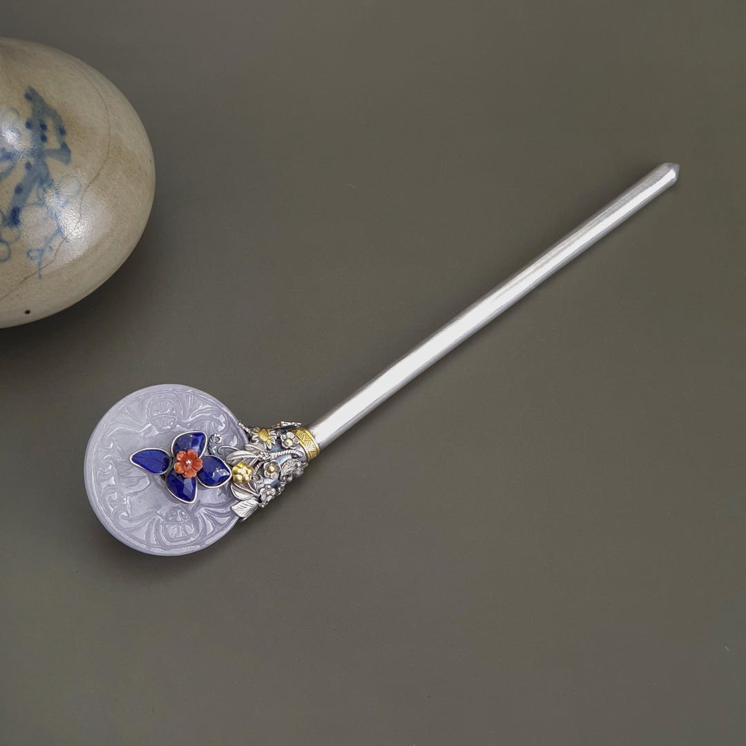 Handcrafted Sterling Silver Binyeo Seoul NASCHENKA Traditional Korean ...