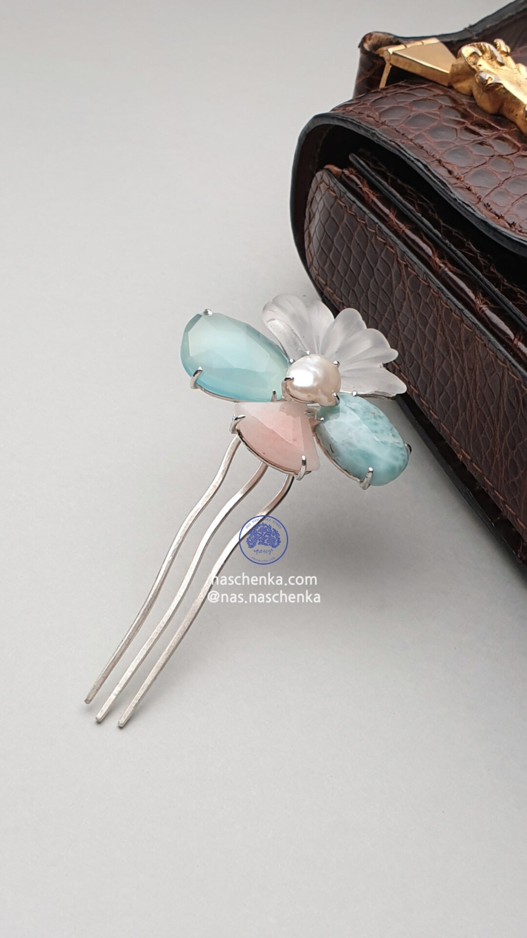Traditional Korean Hanbok Hair Dwikkoji , Joseon Hair Stick Silver ...