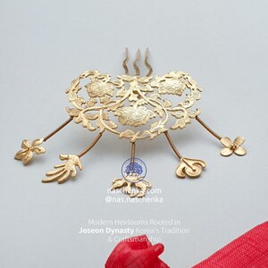 Handmade Korean Hairpin – Sterling Silver & Natural Gemstone ...