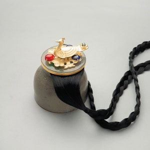 Seoul NASCHENKA Hanbok Traditional Korean Hair Tiara Cheopji Hair Pin ...