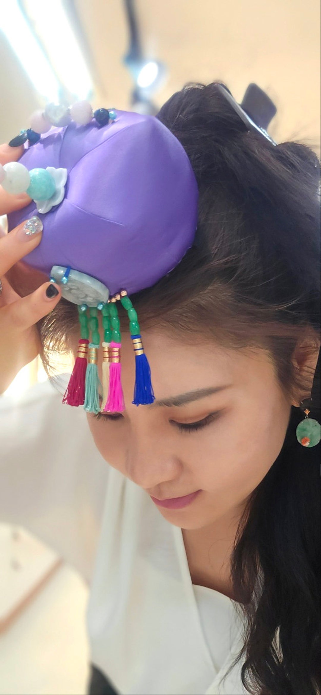 Jokduri Korean Traditional Hanbok Jokduri Bridal Headpiece Hairband ...