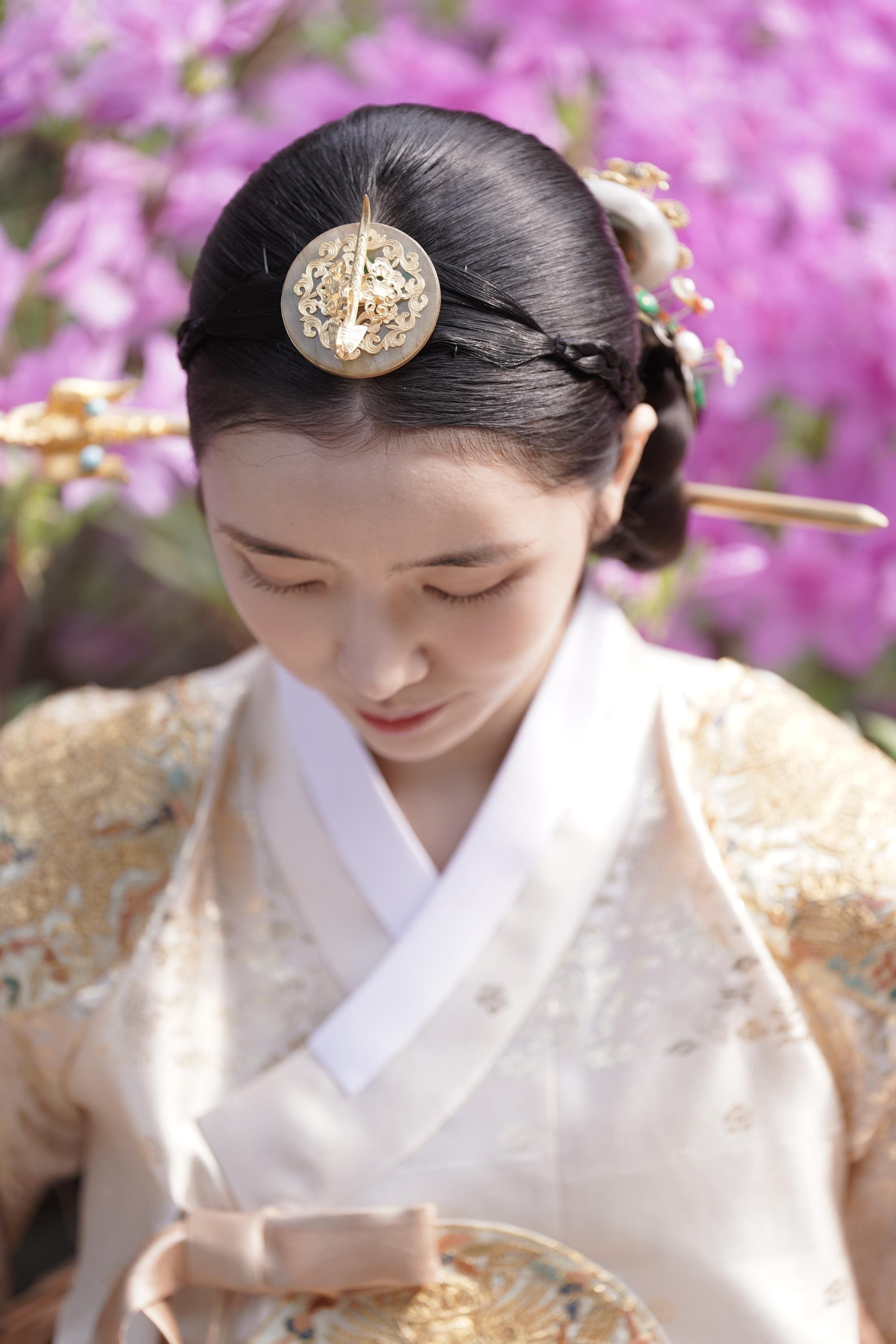 Cheopji Traditional Korean Hair Ornament – Sterling Silver Hanbok ...