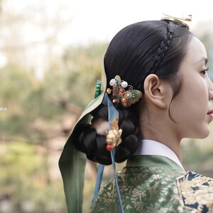 Traditional Korean Hanbok Joseon Dynasty Dragon Handcrafted Sterling ...