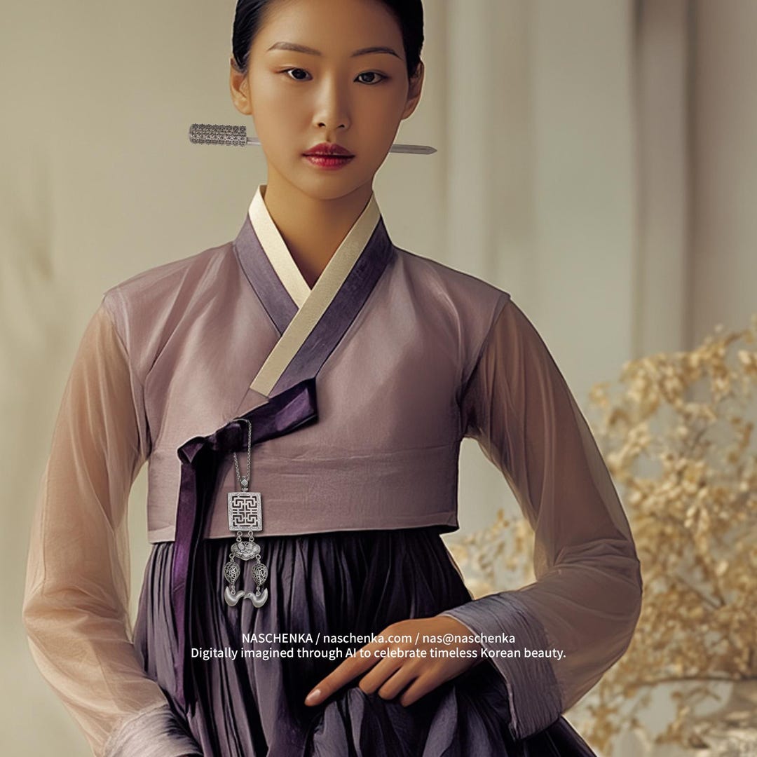 Sterling Silver Korean Binyeo Hairpin | Handmade Traditional Hair ...