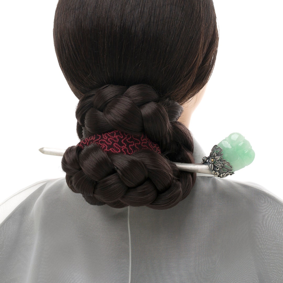 Korean Hair Binyeo Seoul NASCHENKA Traditional Korean Hanbok Long ...