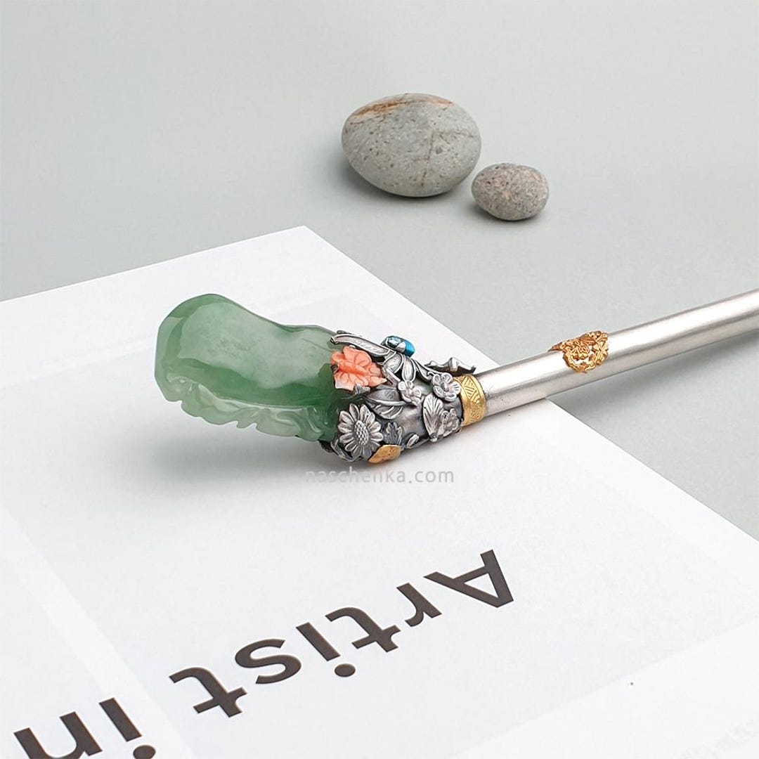 Korean Hair Binyeo Authentic South Korean Handcrafted 925 Silver ...
