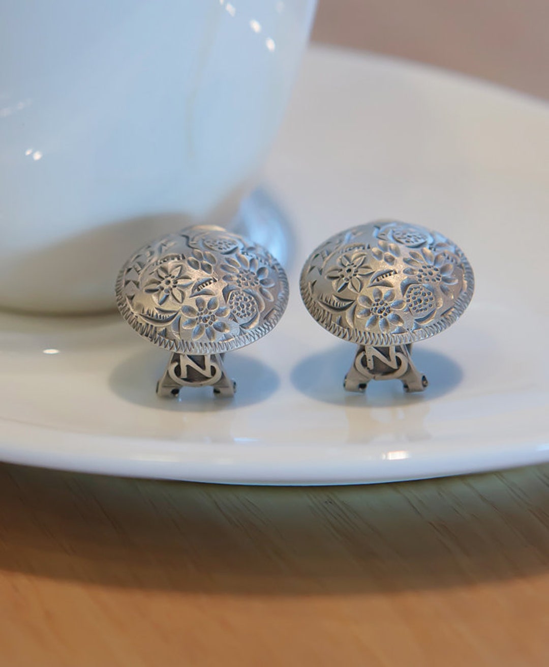 Traditional Korean Accessories Women Accessories Jewelry Earrings Round ...