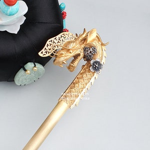 Korean Hair Binyeo 18.5 Cm 용비녀 나스첸카 NASCHENKA 조선의 왕비 Traditional Korean ...