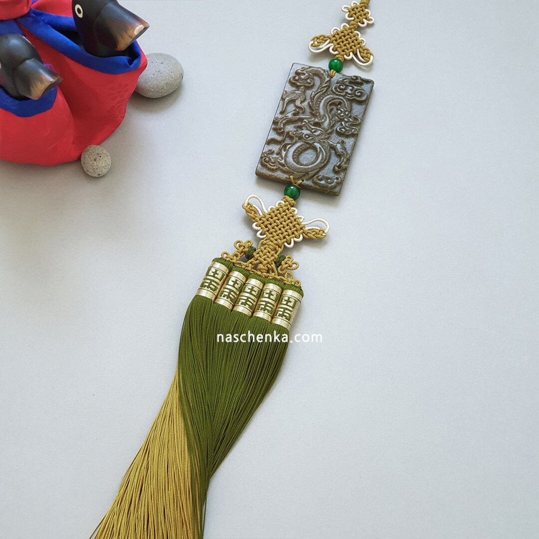 Real Silk Norigae Tassel | Korean Traditional Hanbok Jewelry ...