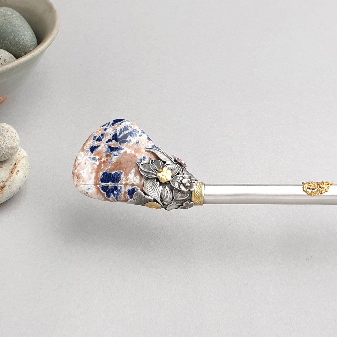 NASCHENKA Traditional Korean Hanbok Long Handmade Hair Stick - Etsy