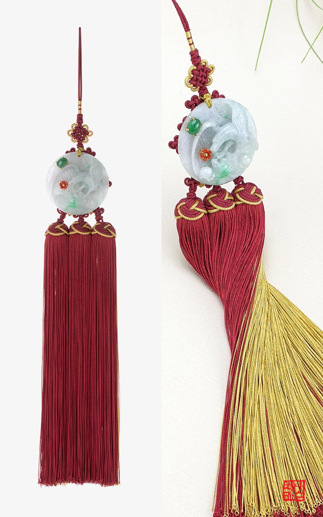 Seoul NASCHENKA Norigae Silk Norigae, Beautiful Korean Traditional ...