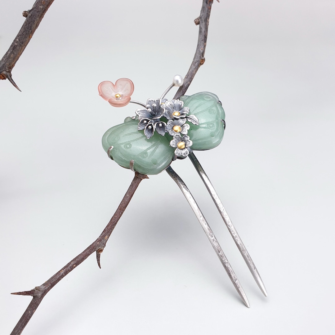 Korean Traditional Queen Hair Slide Handcrafted Authentic Korean ...