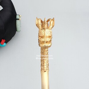 Korean Hair Binyeo 18.5 Cm 용비녀 나스첸카 NASCHENKA 조선의 왕비 Traditional Korean ...