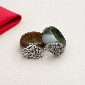 Seoul Jade Band Ring , Korean Hanbok Ring, Jade Ring,jade Ring ...