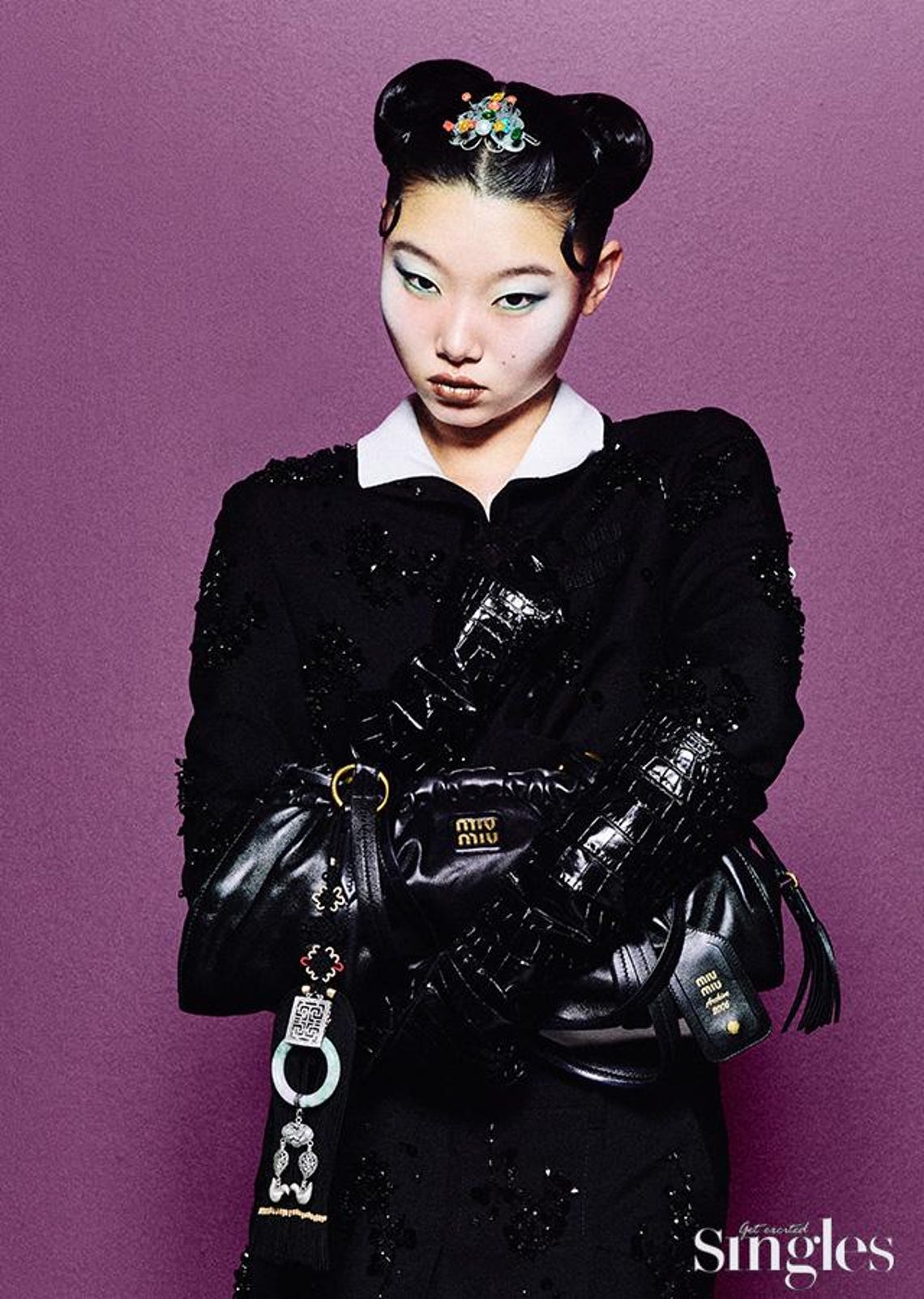 Korean Hair Pin Singles Magazine February 2023 Jung Ho Yeon Cover - Etsy