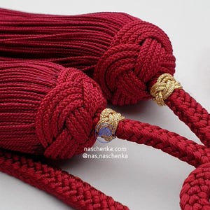 NASCHENKA Traditional Korean Norigae Tassel Luxurious Silk Dangling ...