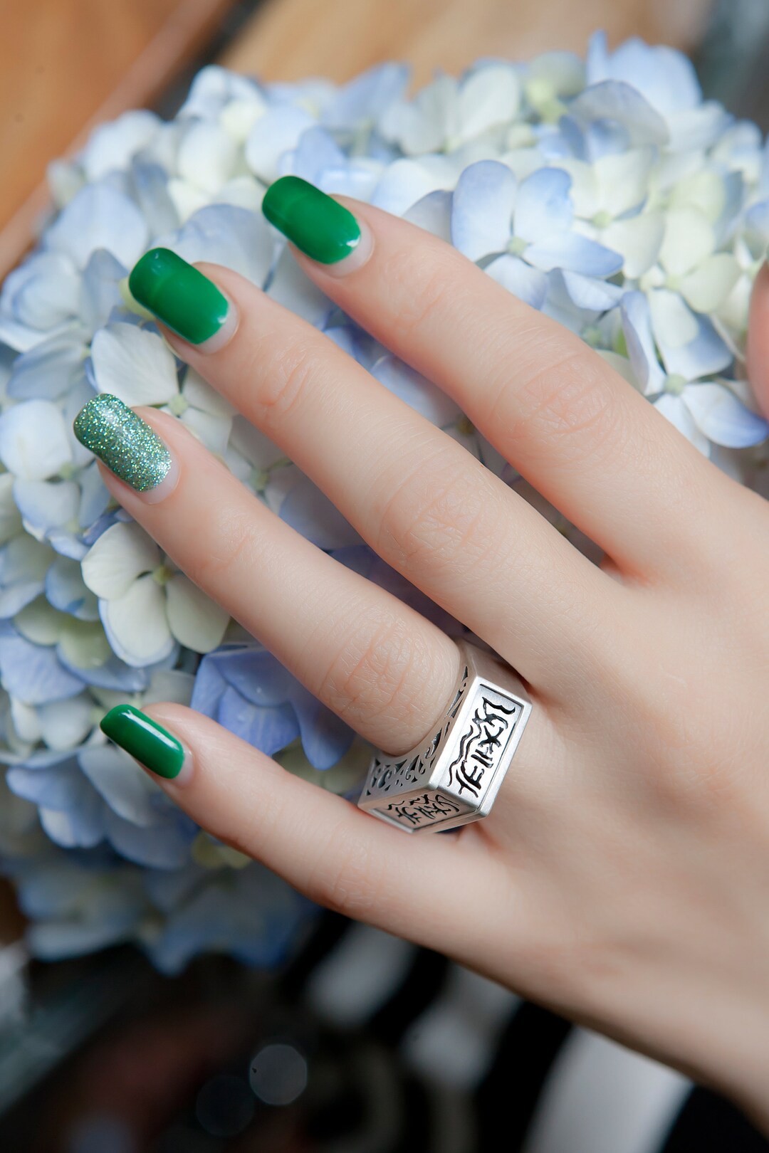 Gemstone Silver Craft Ring by NASCHENKA Your Size Custom Ring Best ...