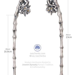 This is a Traditional Korean-style Hairpin (binyeo) Designed for ...