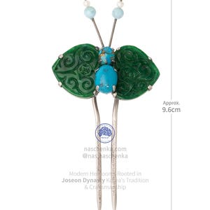 Joseon Hairpin Jade Jewelry, Korean Jade Hair Pins, NASCHENKA ...