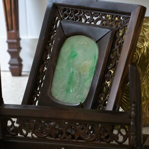 Home Deco, Genuine Vintage Jade Burma Jade Interior, Ebony and Jade ...