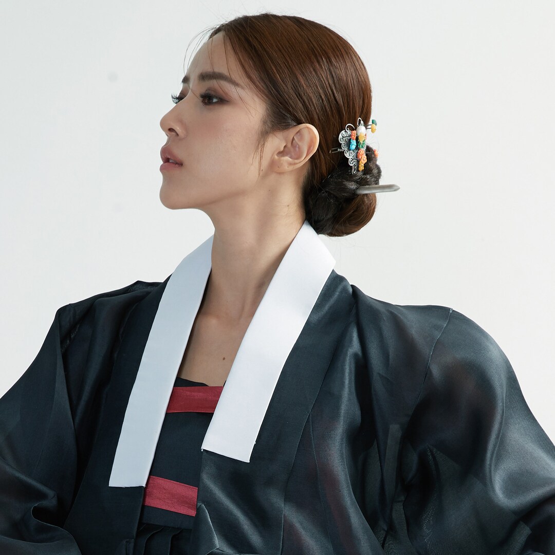 Seoul Korea Kdrama Kpop Hairpin Hair Clip, Hairpin Hair Grip Silver ...