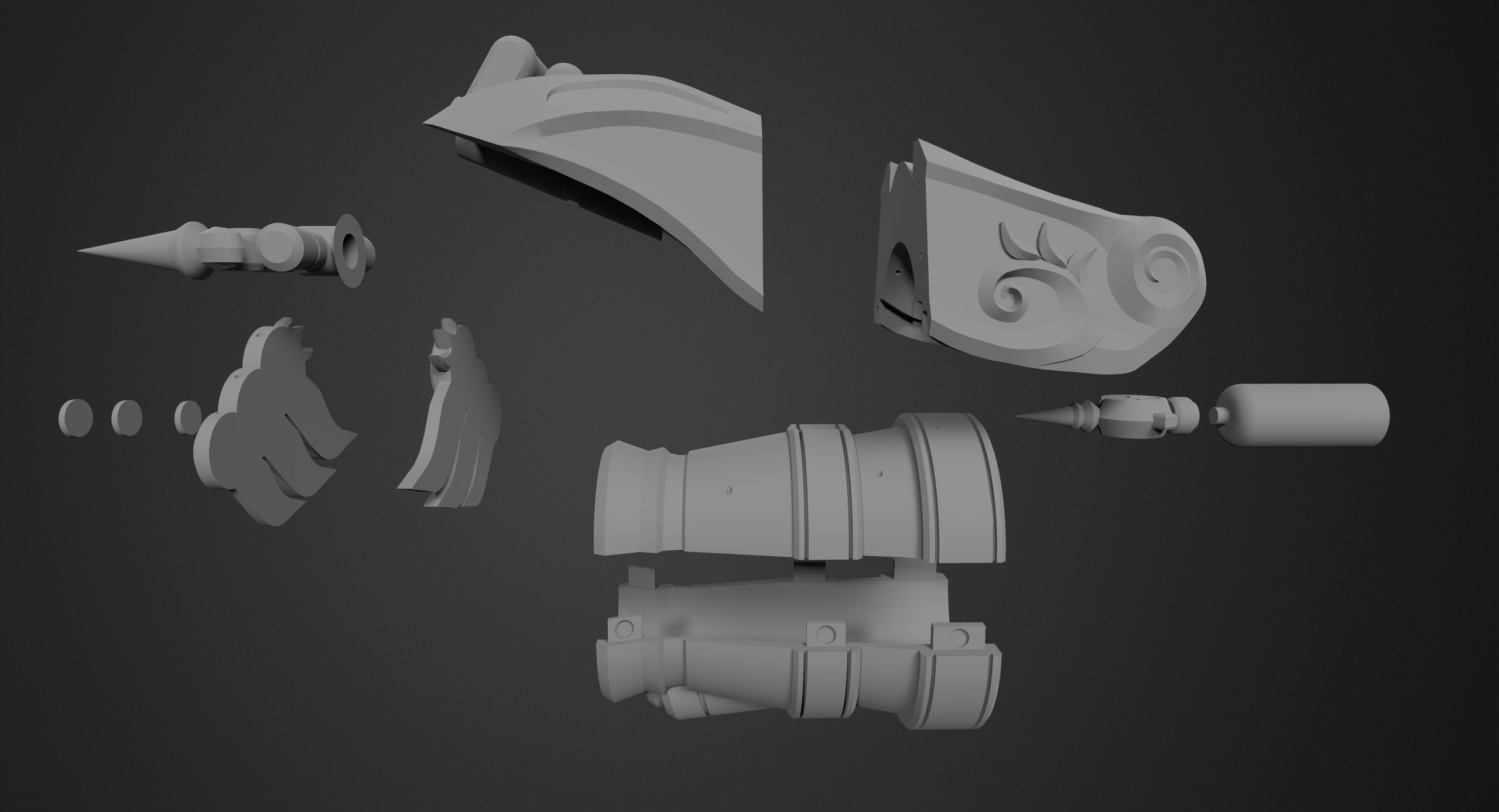 Widowmaker Huntress/comtesse Gauntlet 3D Model for 3D Printing - Etsy