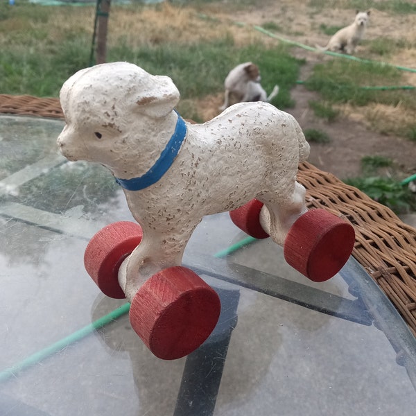 Sheep Pull Toy - Etsy