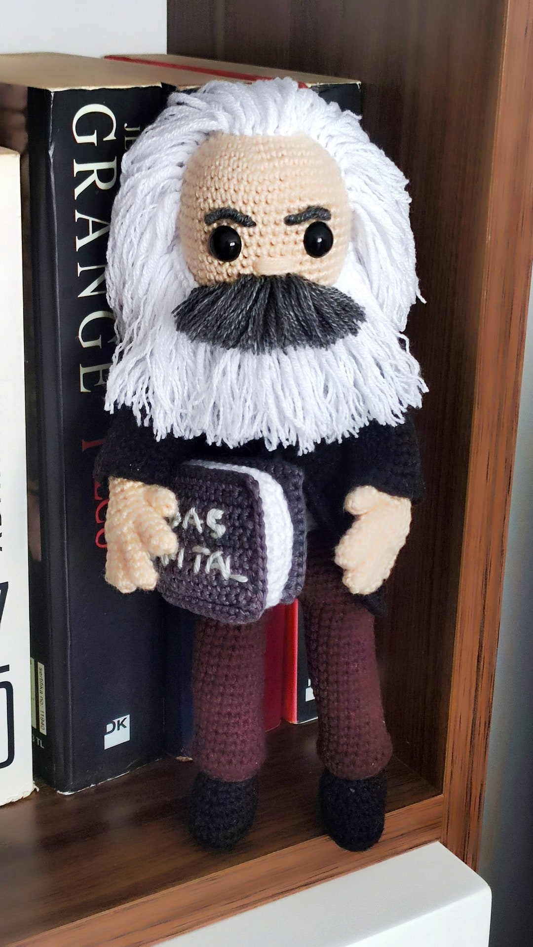 Karl Marx Crochet Amigurumi Doll / Marxism / Handmade - Etsy UK
