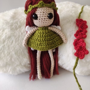 Woodland Leaf Fairy | Amigurumi Crochet Doll | Floral Fairy | Handmade ...