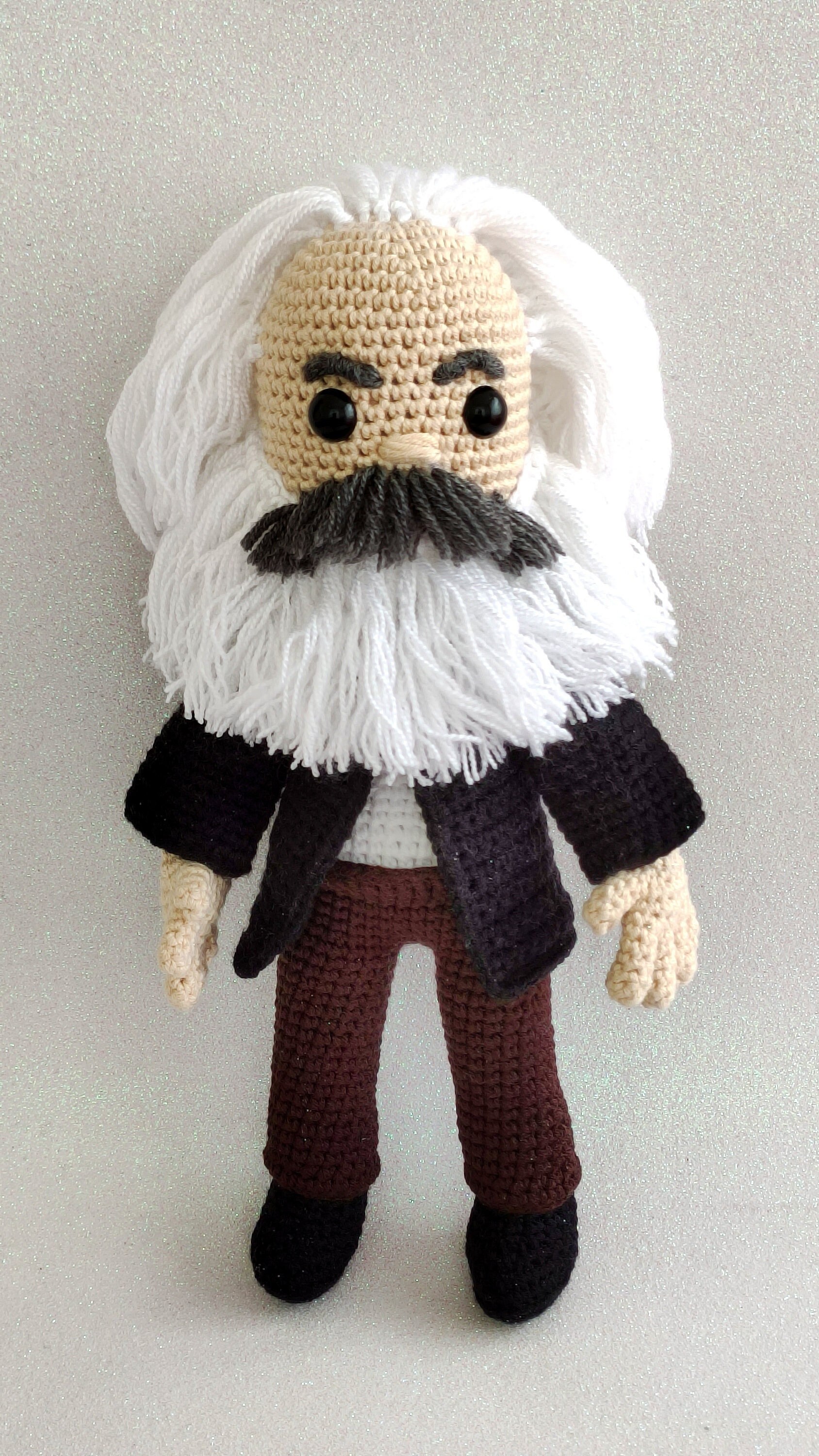 Karl Marx Crochet Amigurumi Doll /famous Philosopher/ Marxism ...