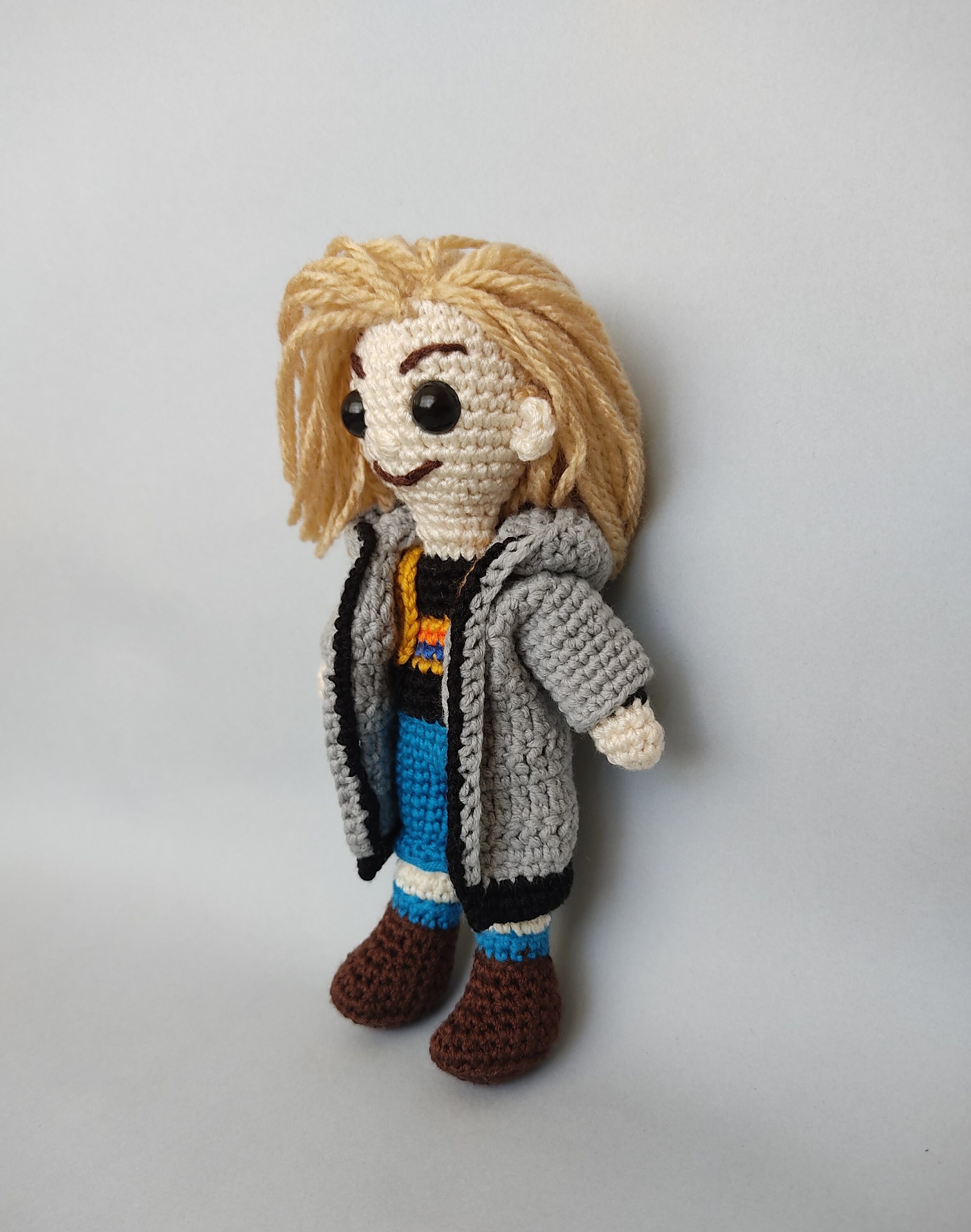 13th Doctor Inspired Crochet Amigurumi Dollfree SHIPPING | Etsy