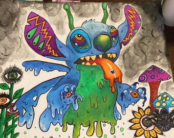Trippy Stitch - Etsy