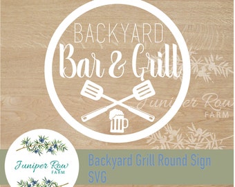 Backyard Bar Svg | Etsy