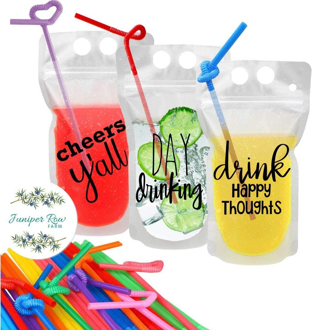 Drink Pouches Booze Bag Custom Vacation Drink Pouches | Etsy