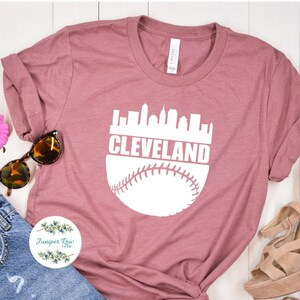 Cleveland Baseball Skyline Digital File, Svg Jpg, Dxf, Png, Cut File ...